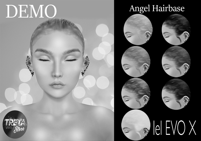 Second Life Marketplace Tvs Angel Hairbase Evo X Demo
